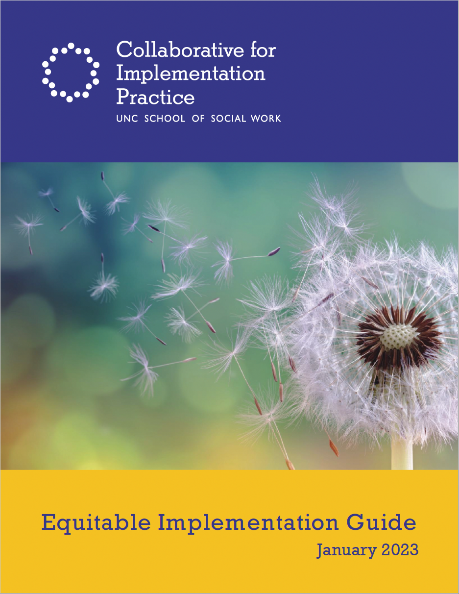 Equitable Implementation Guide Collaborative For Implementation Practice